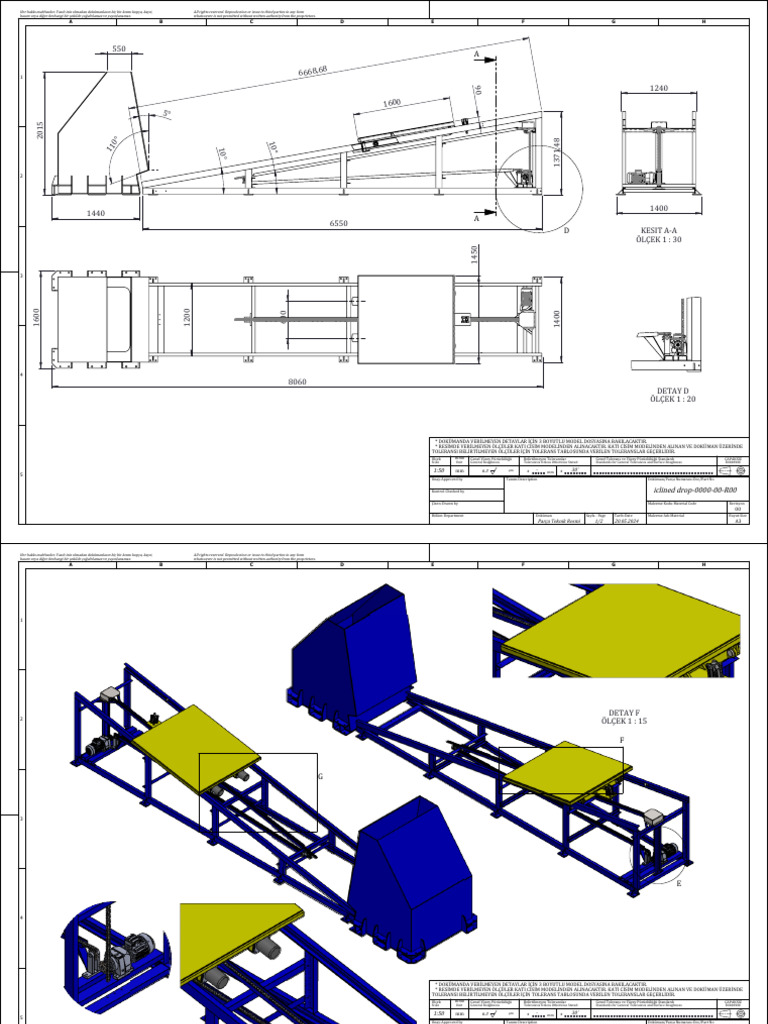Inclined Drop Test Equipment Drawing | PDF