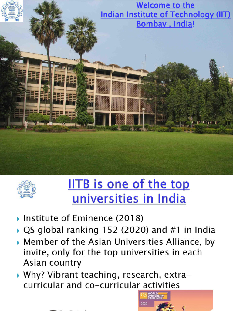 IIT Bombay Semester Exchange Overview | PDF