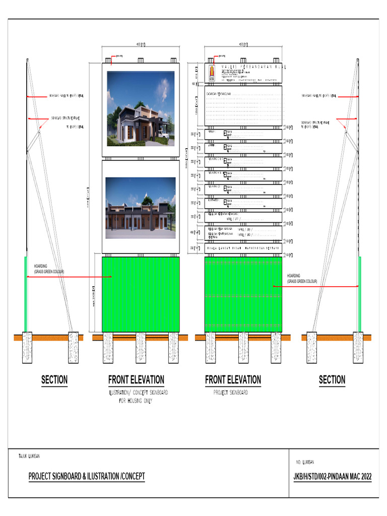Papan Tanda Projek Dan Konsep | PDF