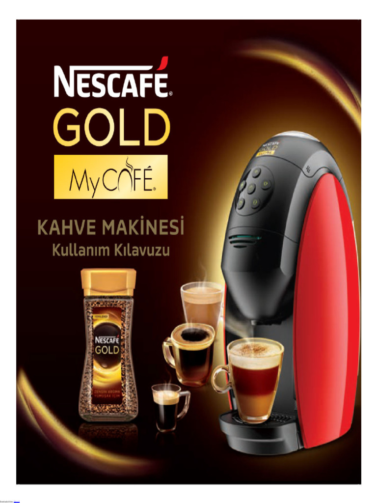Nescafe Gold MyCafe Coffee Machine | PDF