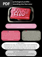Dissociative Identity Disorder in Fight Club | PDF | Psychological ...