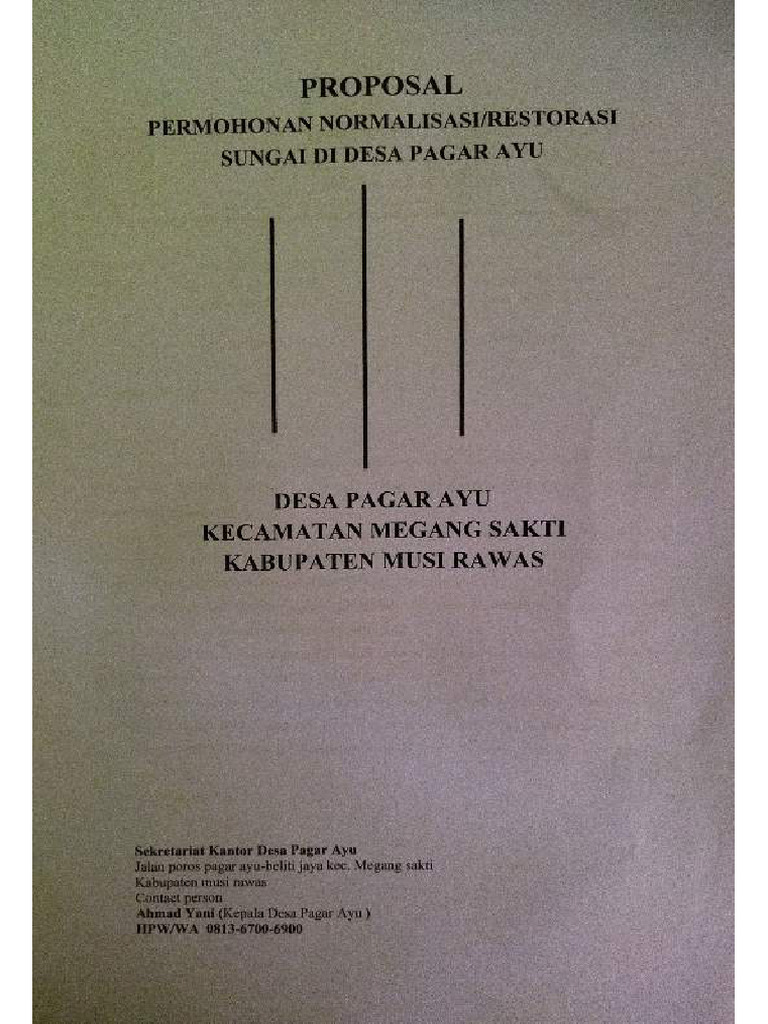 Normalisasi Sungai (1) Dikompresi | PDF