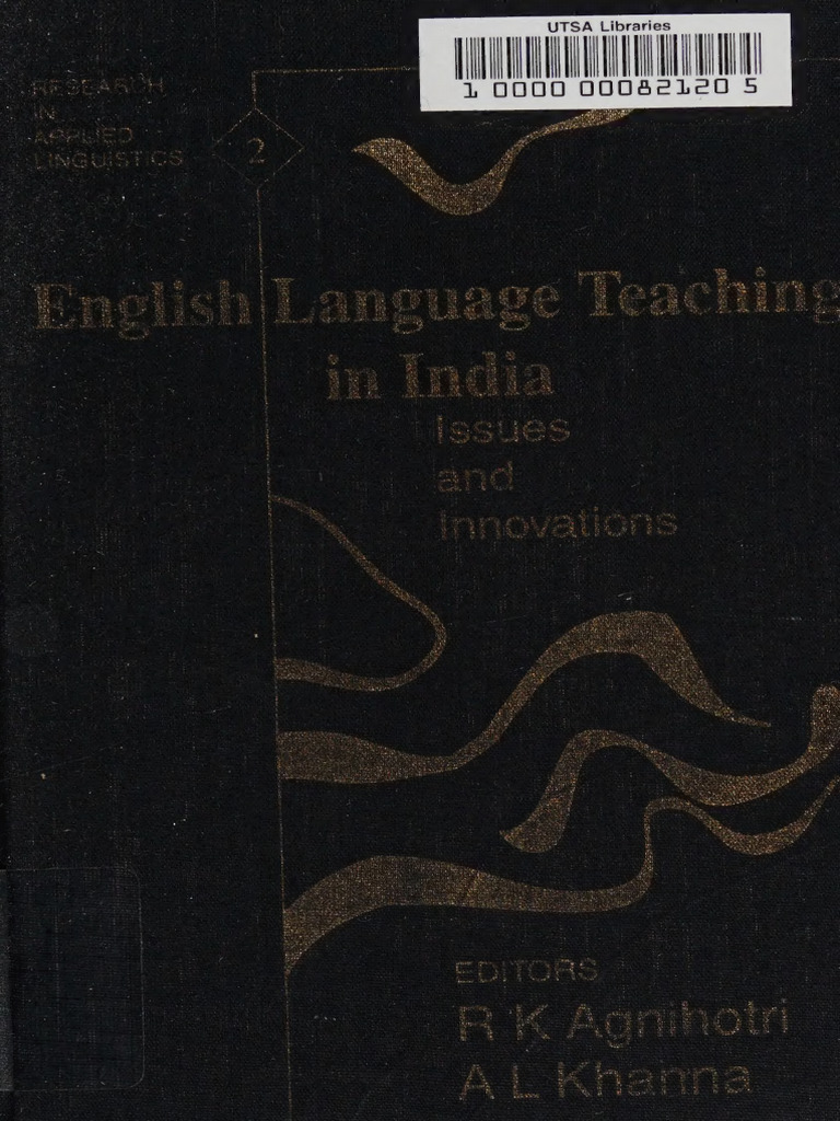 English Language Teaching in India - Issues and Innovations - Edited by ...
