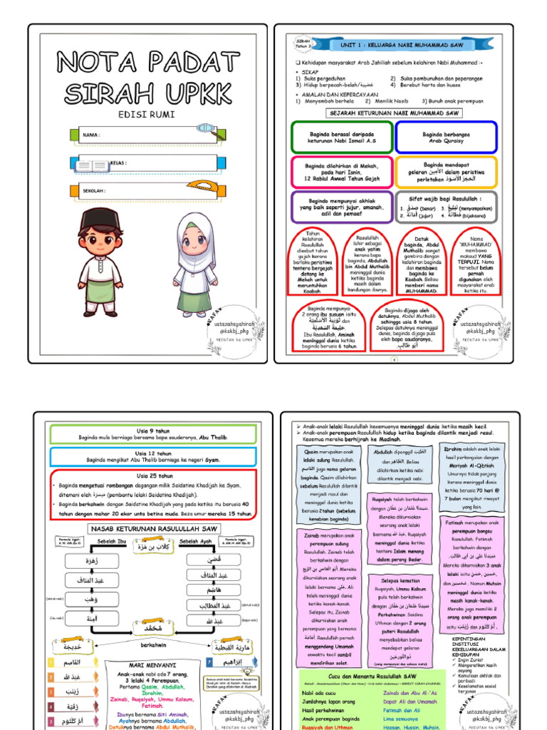 Nota Sirah UPKK | PDF