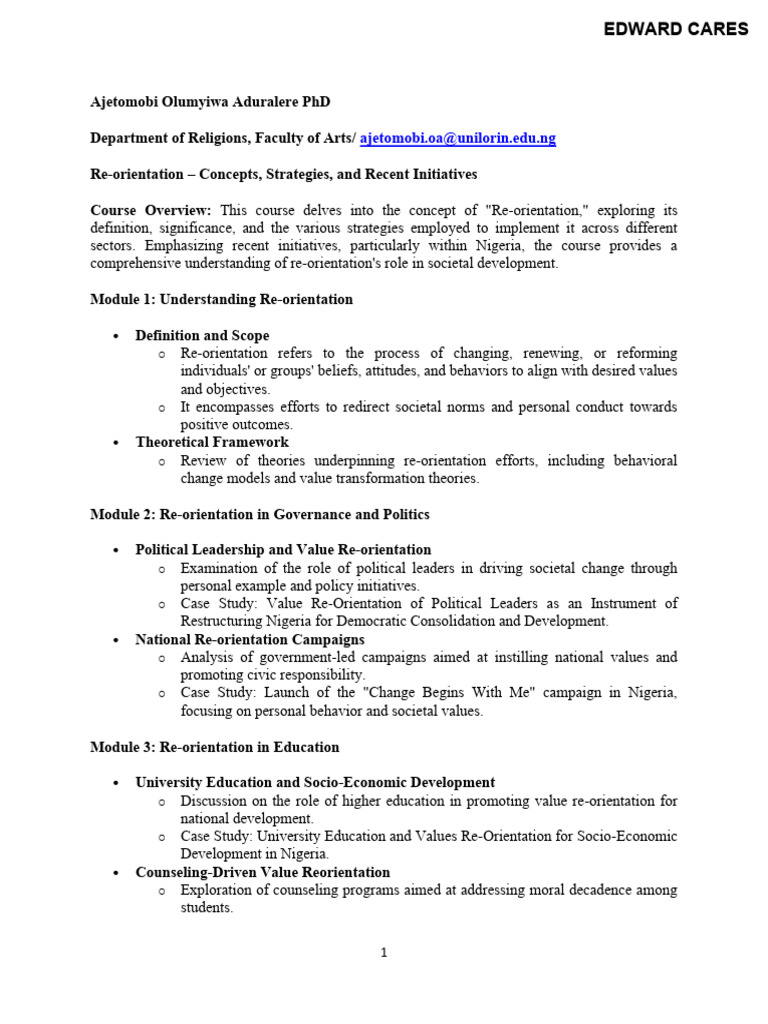 GST112 Complete Lecture Note | PDF