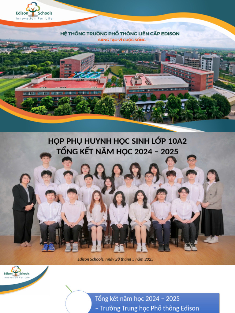 10a2 - họp Phhs Cuối Năm | PDF