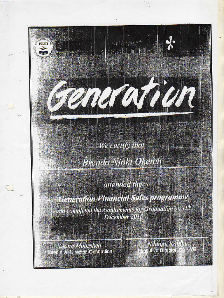 Generation 015 | PDF