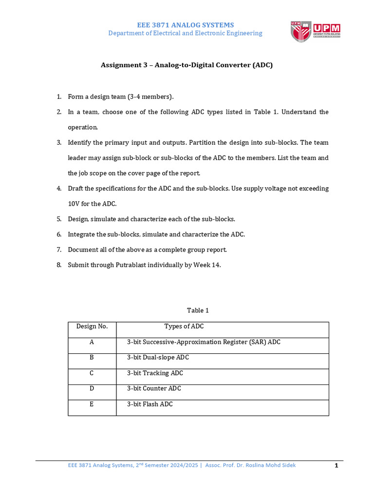 Ass3 ADC | PDF