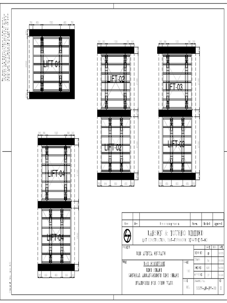 Lift Shaft Platform - t4 - 01 | PDF