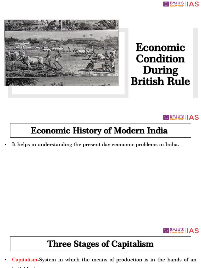5 - Economic Impact of British Rule I | PDF | East India Company ...