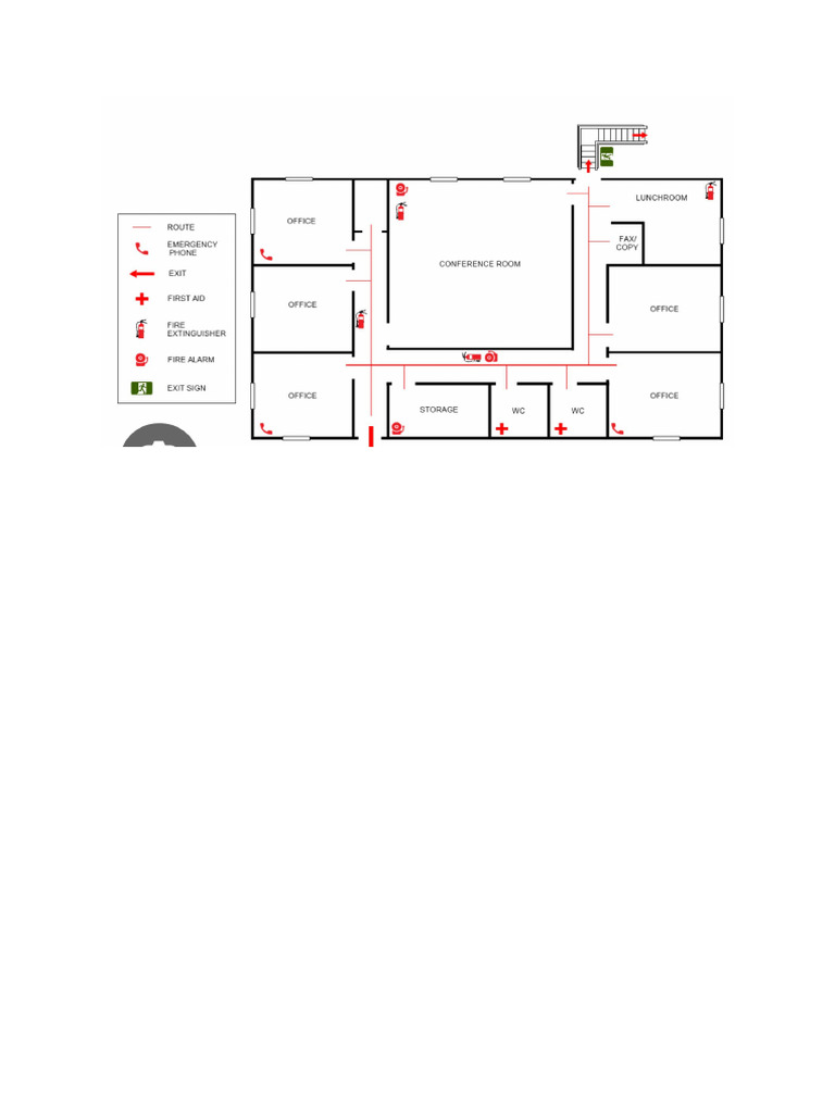 Evacuation Plan Sample | PDF