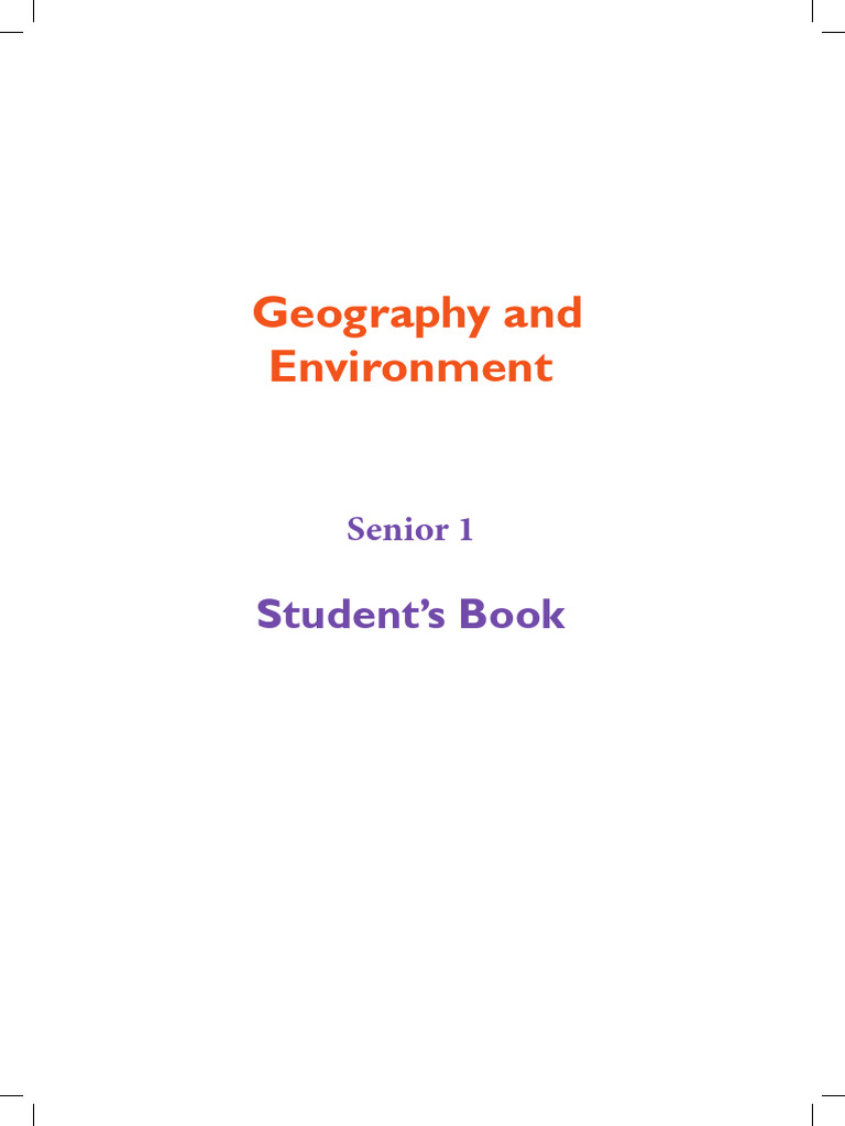 Geography s1 SB | PDF | Geography | Learning