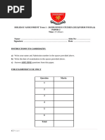 ICT Application Areas Overview | PDF | Cheque | Point Of Sale