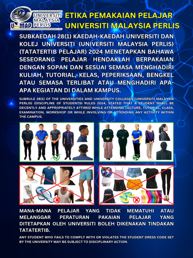 Etika Pemakaian Pelajar Unimap | PDF