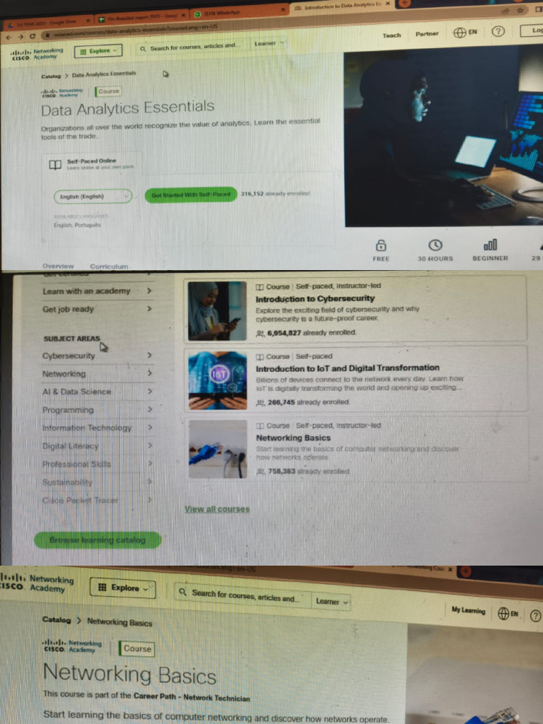 Cisco Virtual Internship Overview | PDF | Knowledge | Cognition
