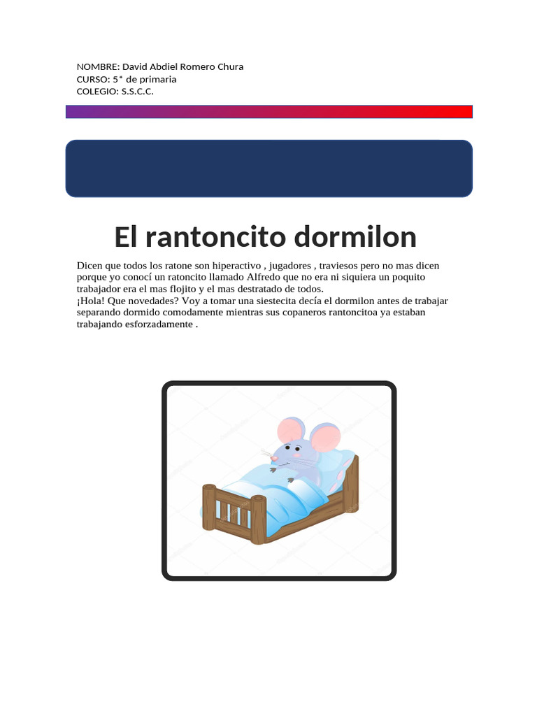 El Dormilon | PDF