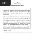 Planning a Newspaper Article for Grade 6 | PDF | Punctuation | Orthography