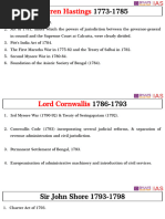 List of Governors-General and Viceroys | PDF | Nonviolence | British India