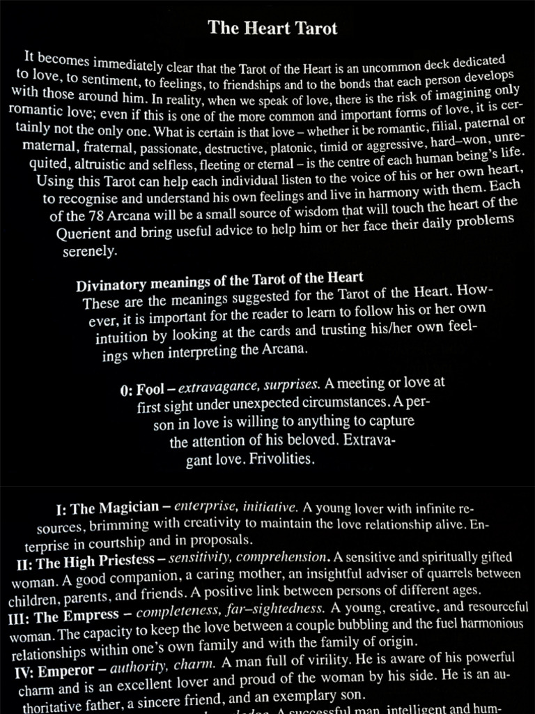 Heart Tarot | PDF
