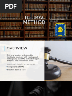 IRAC Case Analysis Template Guide | PDF