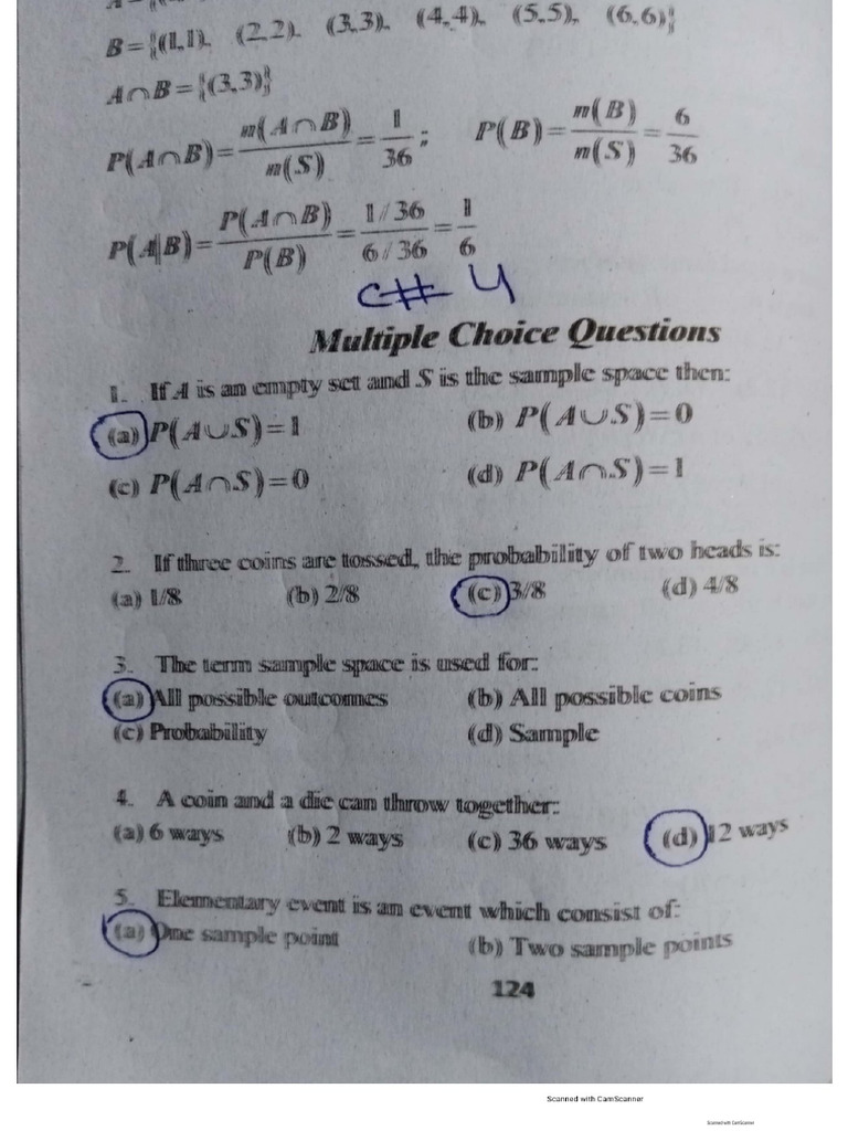 Statistics .Mcqs. | PDF