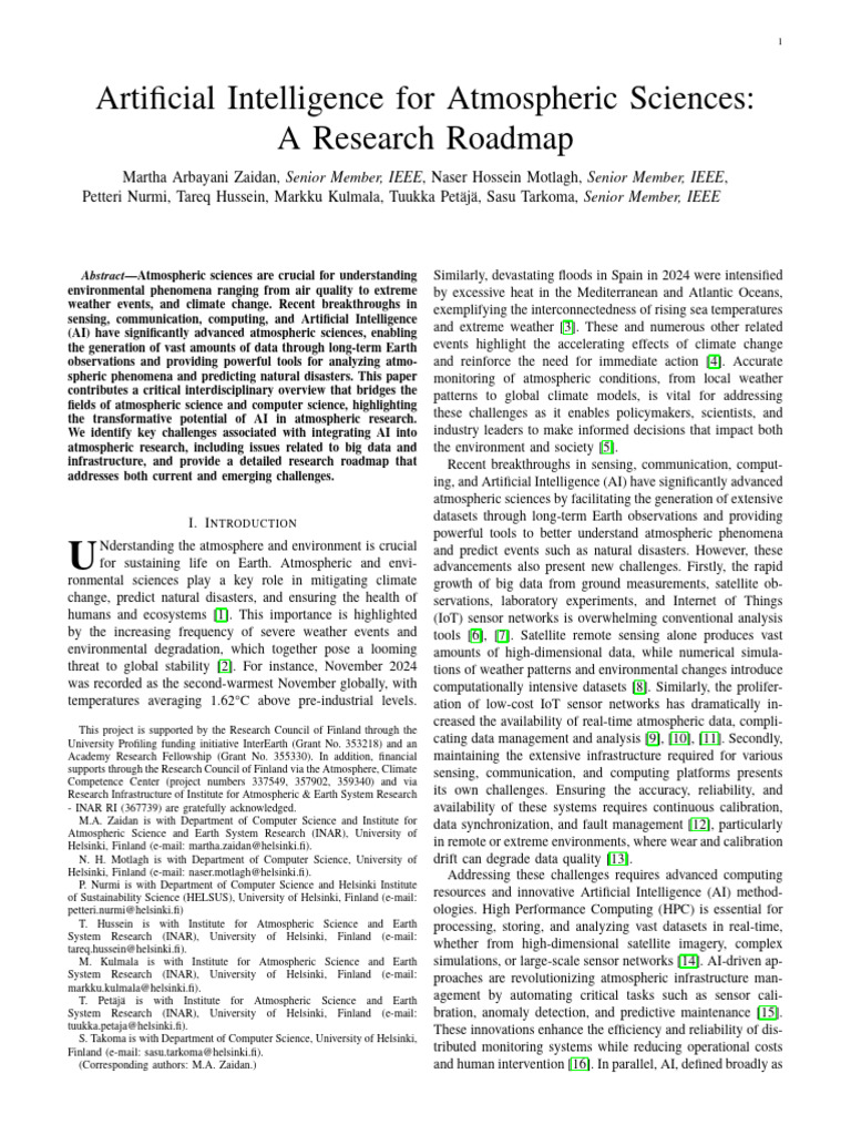 AI For Atomsphere | PDF | Machine Learning | Artificial Intelligence
