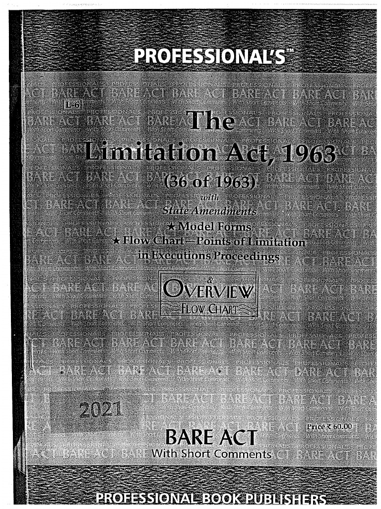 The Limitation Act 1963 | PDF