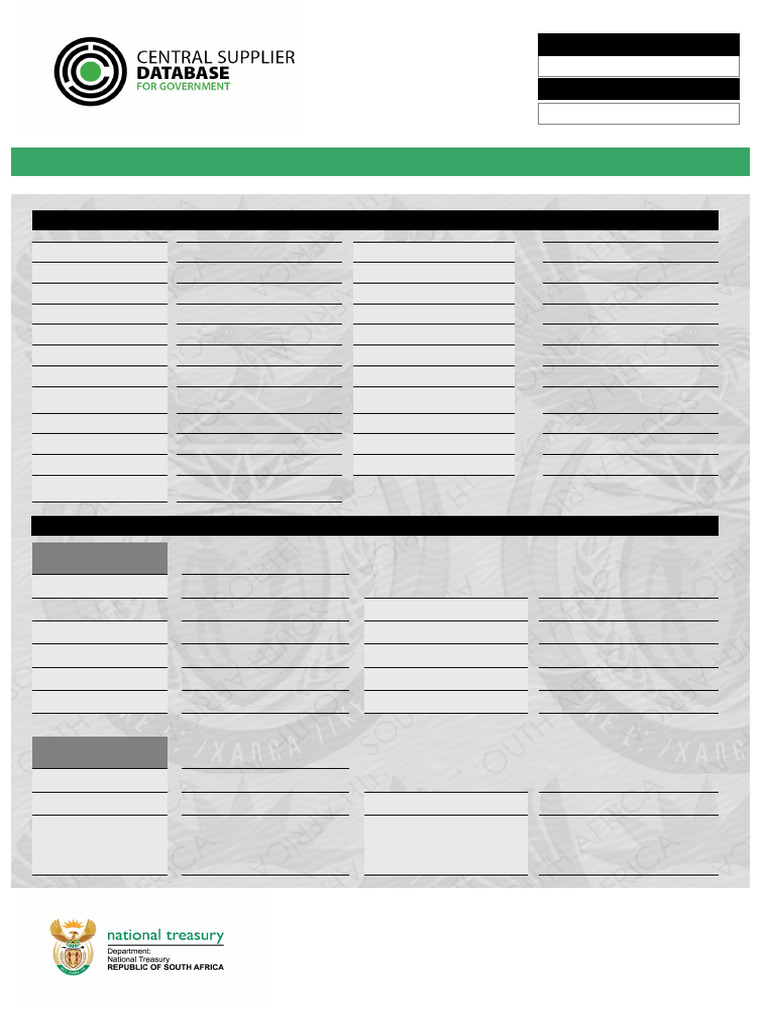 CSD Registration Report (6) | PDF | Identity Document | Mining