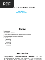 EU - MAA - Dossier Submission Glimpse | PDF