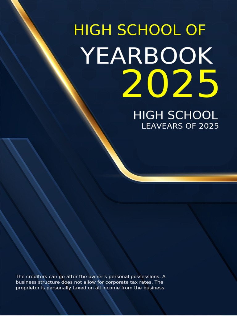 2025 High School Yearbook Overview | PDF