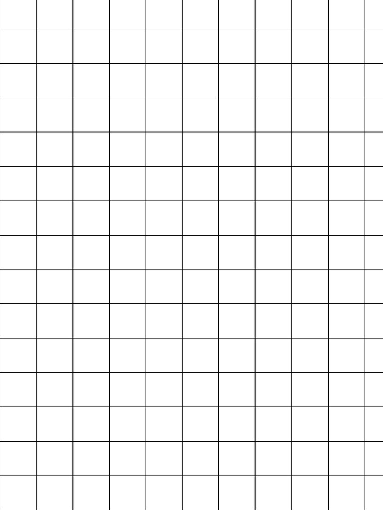 A4 Grid 2x2cm | PDF