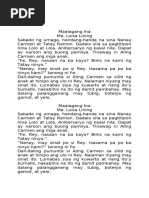 Reading Materials For Grade 3 Filipino Chrismark | PDF
