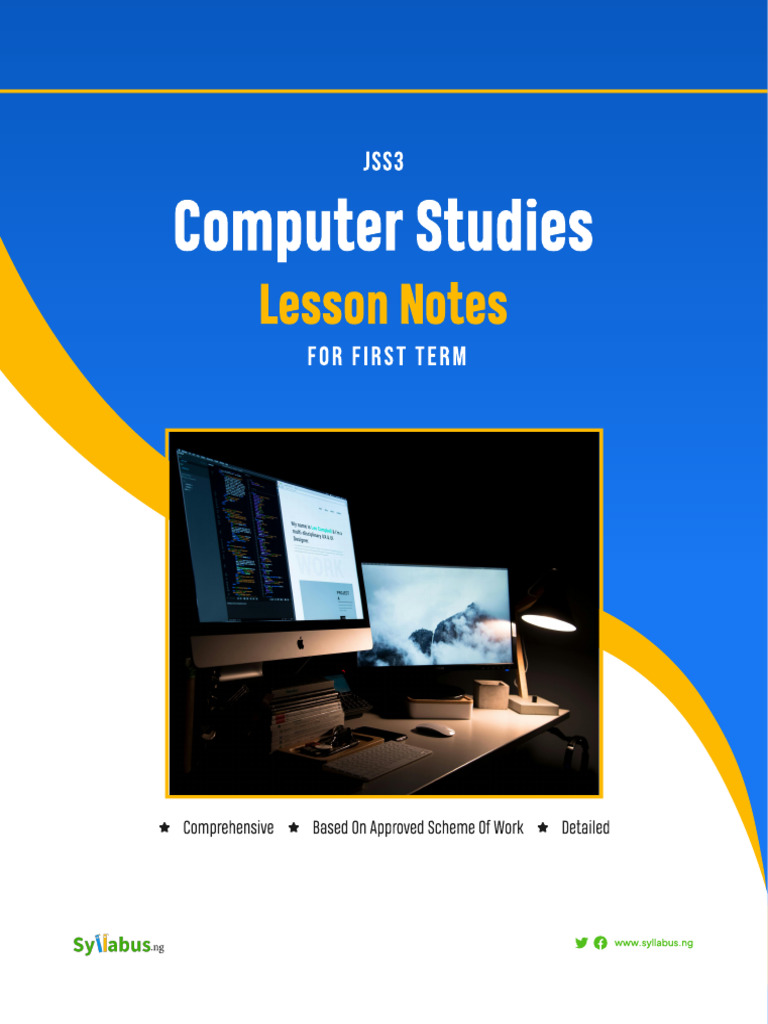Jss3 Computer Science 1st Term | PDF | Databases | Spreadsheet