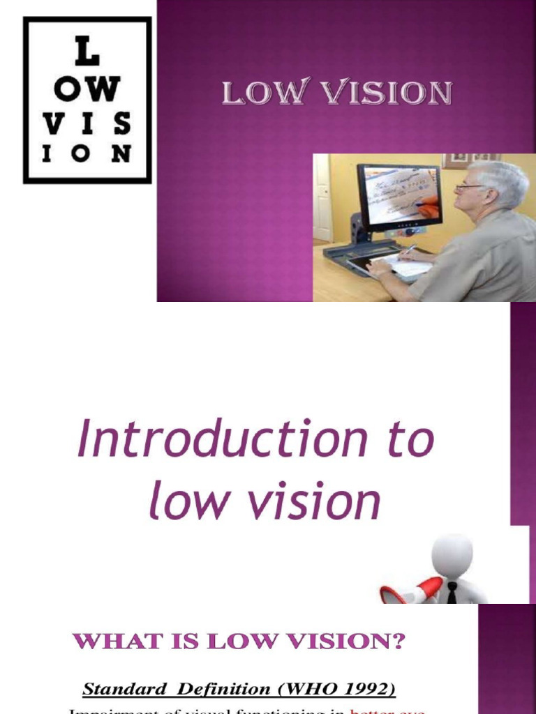 Low Vision | PDF
