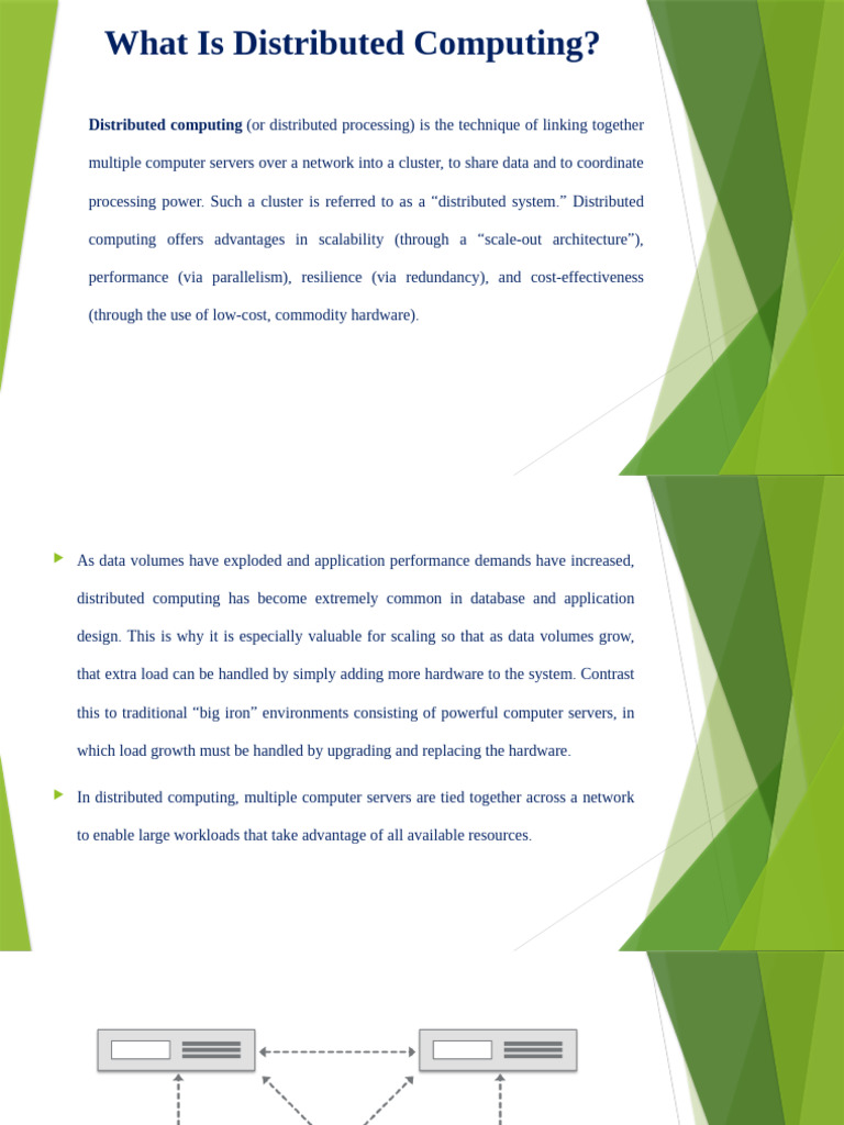 What Is Distributed Computing | PDF | Scalability | Digital Subscriber Line