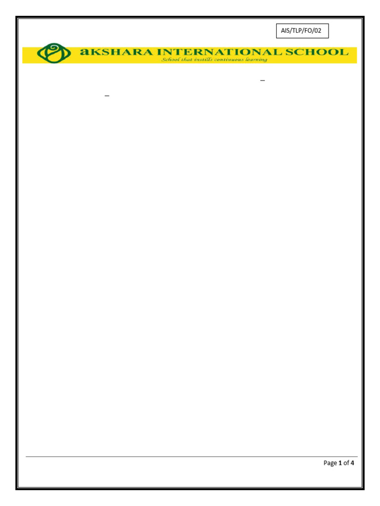 7 STD Worksheet-1 CH 1 Tracing Changes Through 1000 Years | PDF