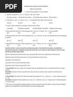 SSI Mathematics Module: Simultaneous Equations | PDF | Matrix ...