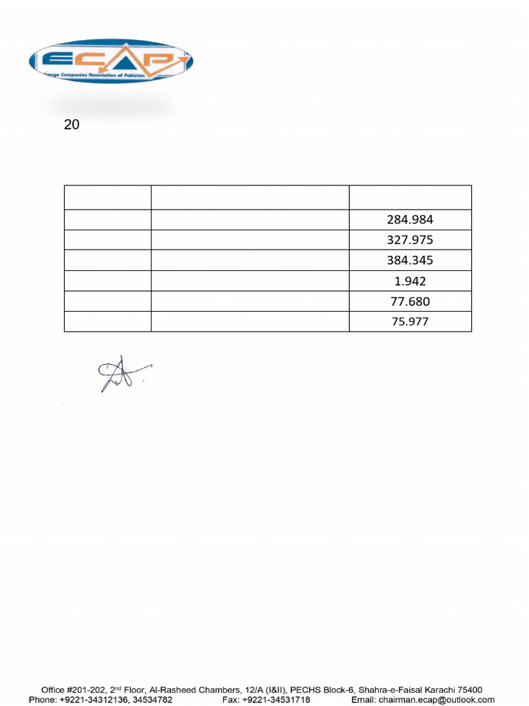 Ecap Mid Rates 20.06.2025 | PDF