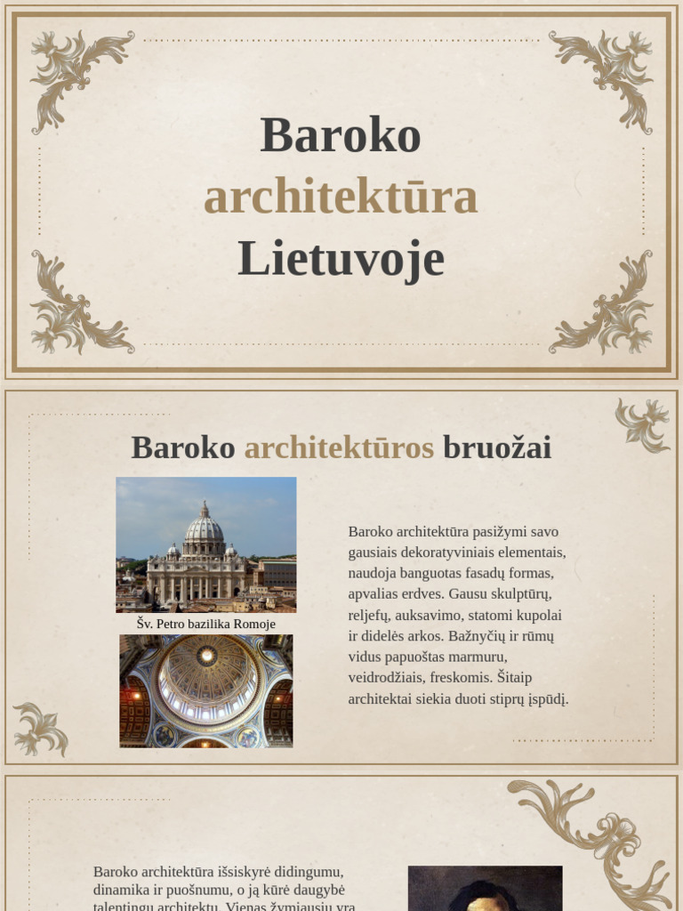 Baroko Architektūra | PDF