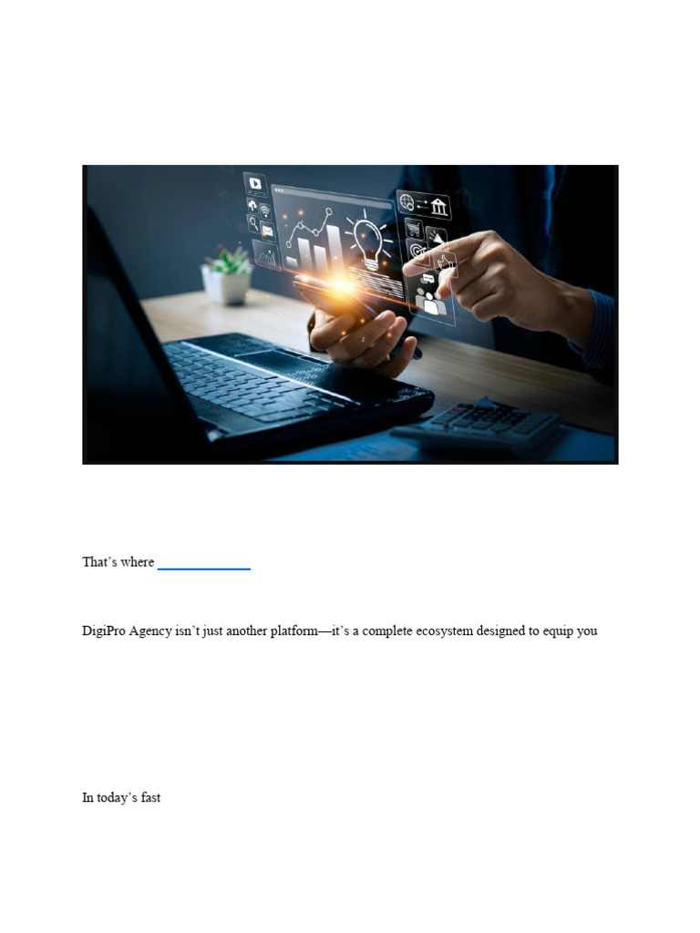 Design Your Path With DigiPro Agency | PDF | Digital Marketing | Search Engine Optimization