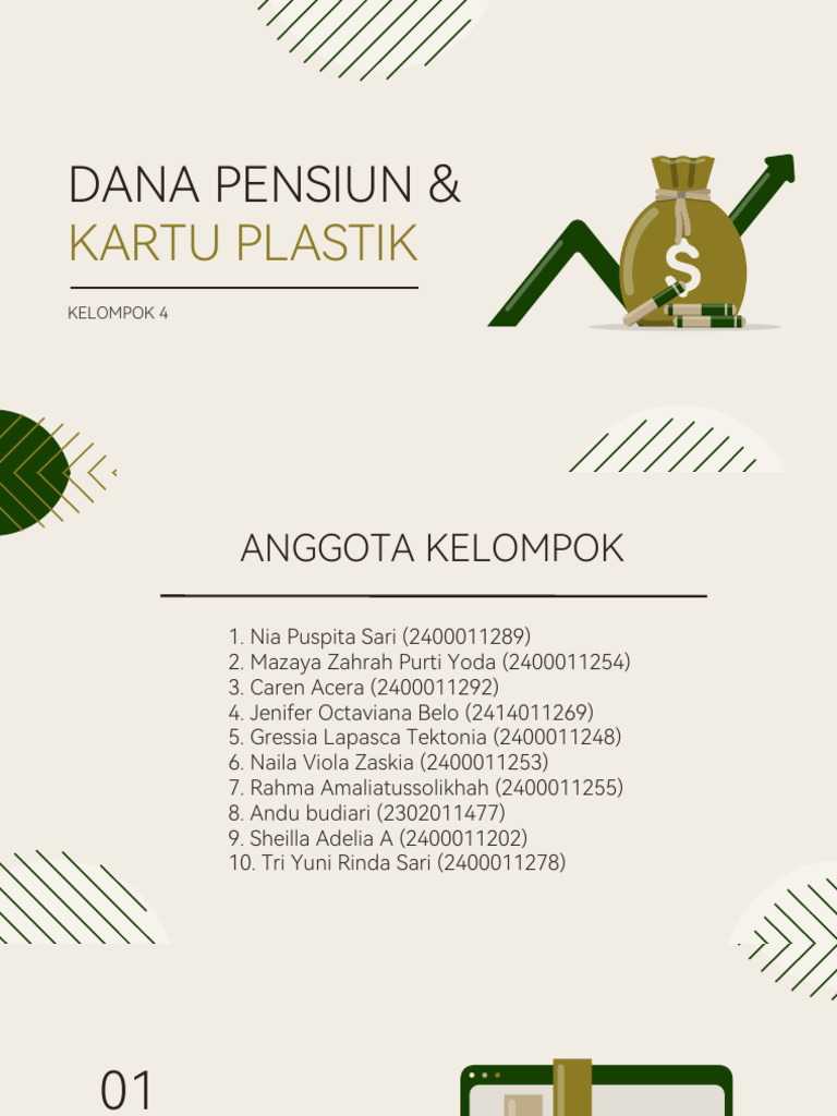 Kartu Dana Pensiun dan Manfaatnya | PDF