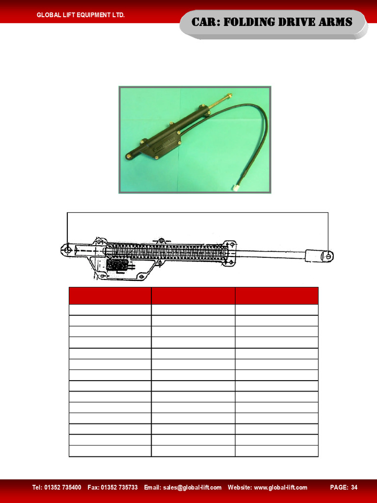 Folding Drivearms | PDF