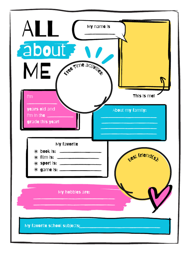 All About Me - 7th Grade | PDF