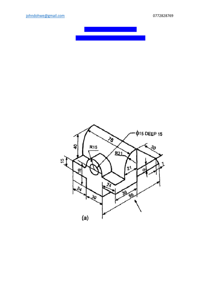 Engineering Drawing Hexco 2016 Exam Paper | PDF