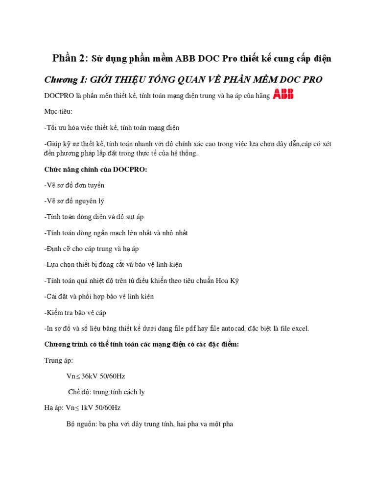 ABB DOC PRo - 2 | PDF