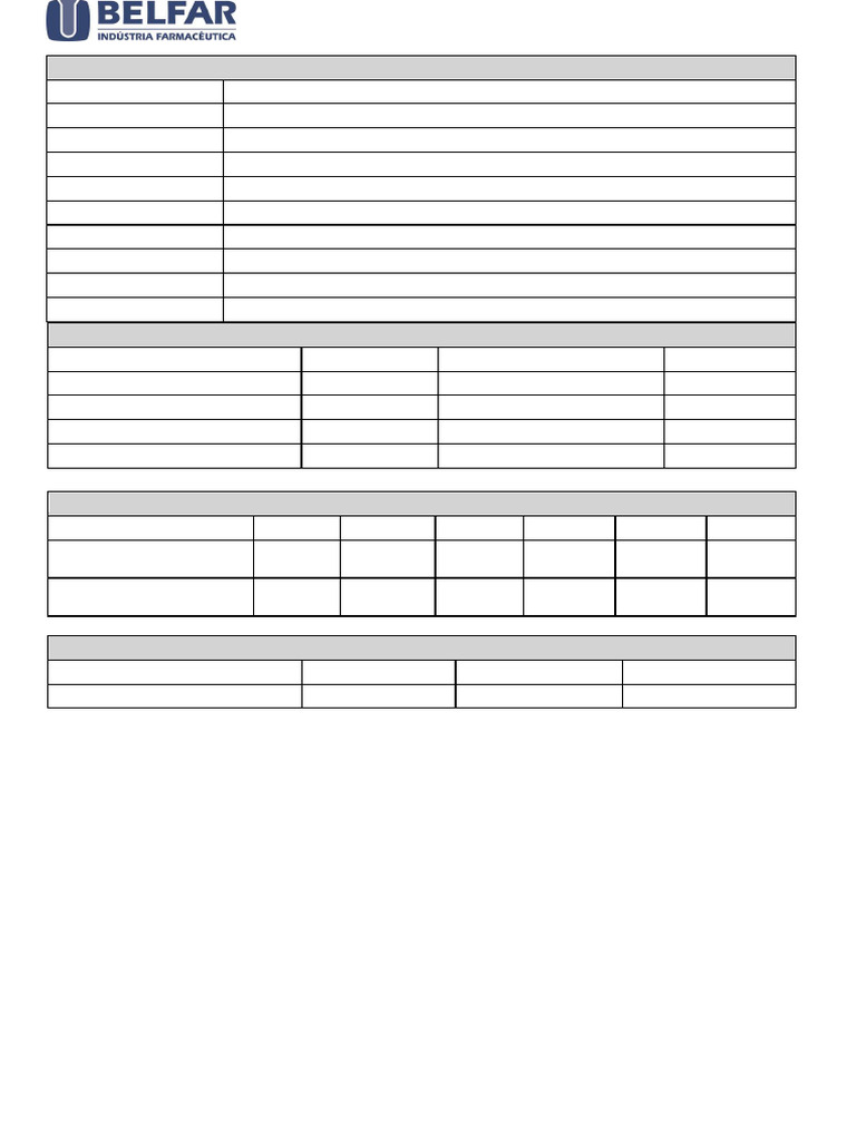 Bula do Belfactrim Comprimido | PDF