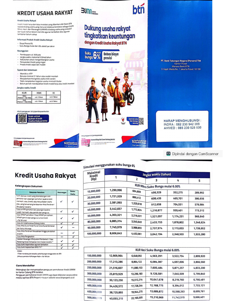 Brosur Kur BTN | PDF
