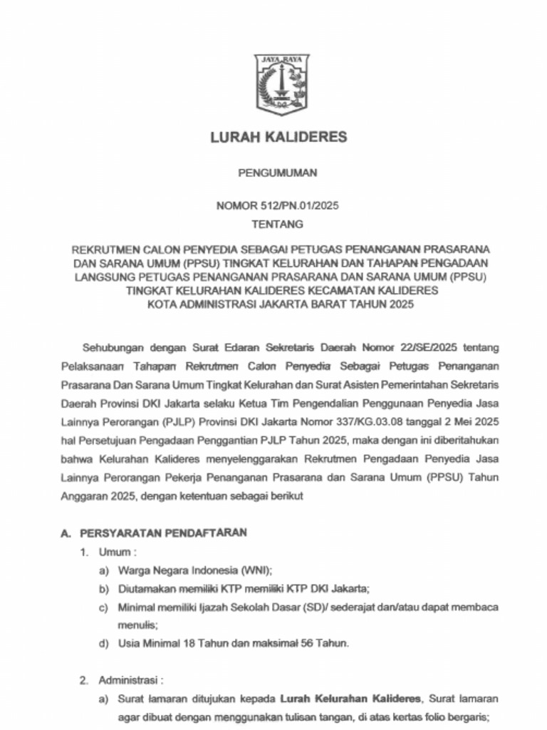 Ppsu Kalideres 4 | PDF