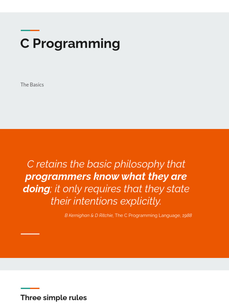 C Programming 1 | PDF | Pointer (Computer Programming) | Integer (Computer Science)