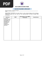 Ncoi Annotations Form For Teacher III Applicant | PDF | Learning ...